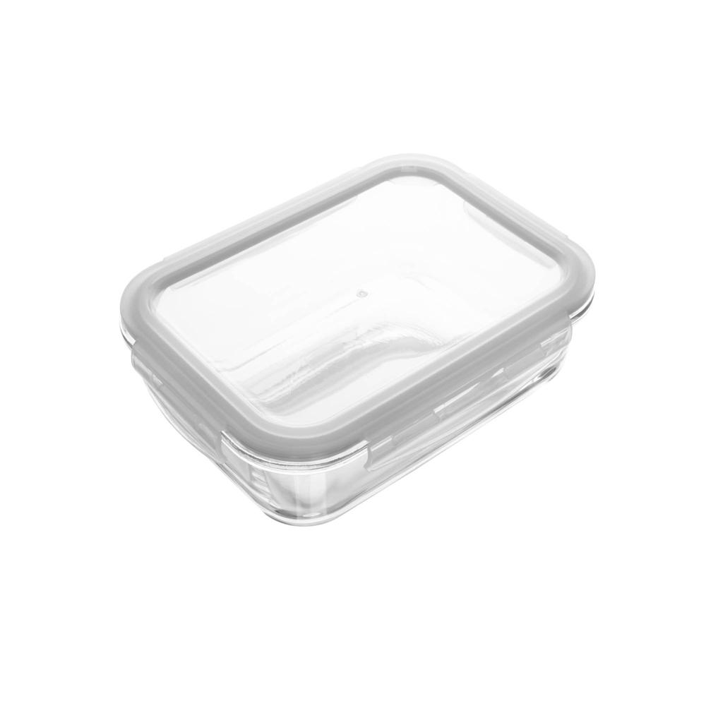 Pote Hermético de Vidro com Tampa 640ml - vitrinedireta